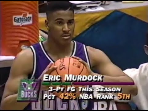 Eric Murdock - 1994 NBA 3-Point Shootout (Double Tie-Breaker) - YouTube