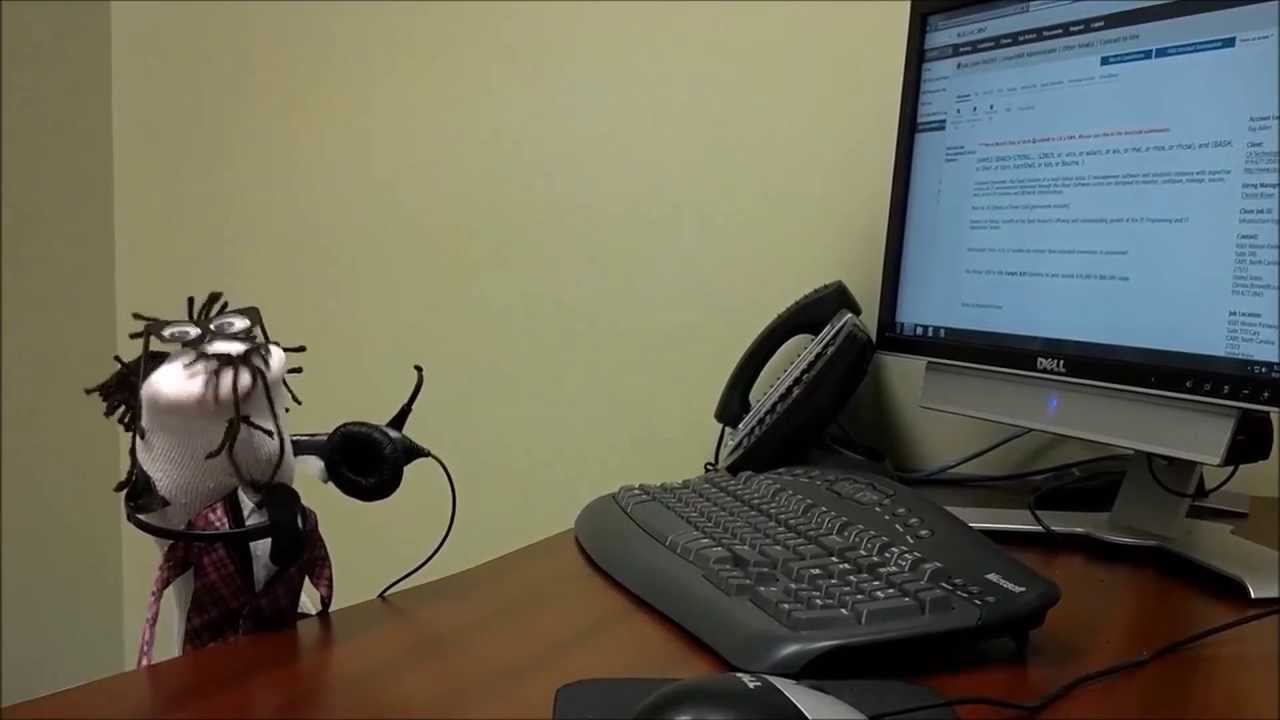 Typical Tuesday for Sock Puppet Ray - YouTube