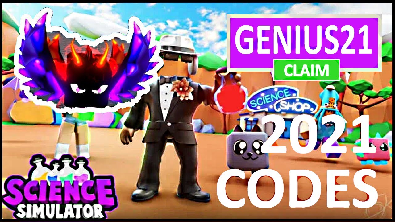 ALL NEW 2021 WORKING CODES!! *OP* Science simulator - Roblox - YouTube