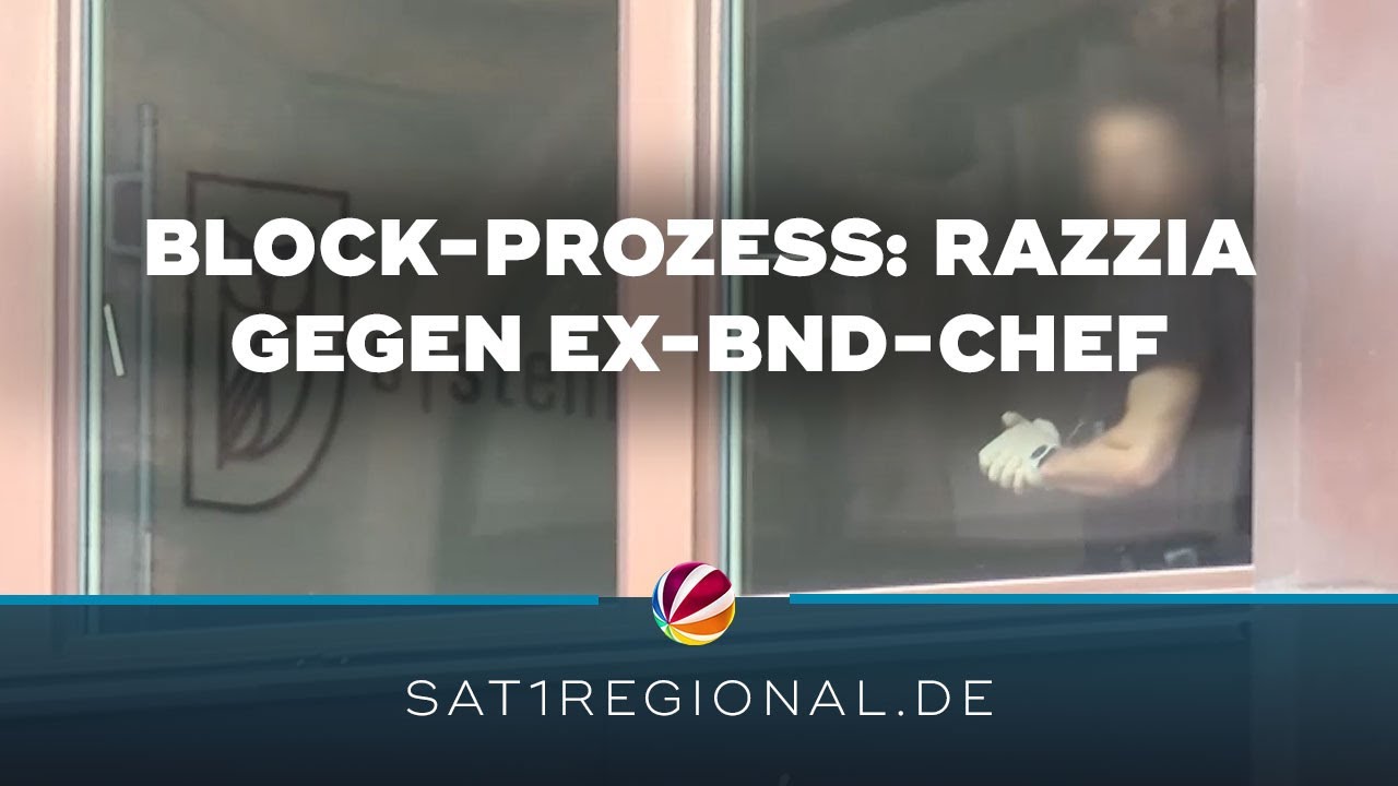 Block-Prozess: Razzia und Ermittlungen gegen Ex-BND-Chef August Hanning ...