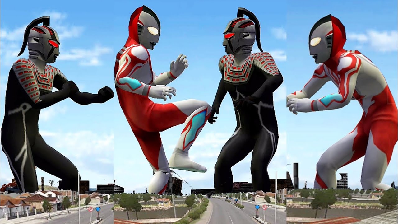 UPIN IPIN ULTRAMAN RIBUT melawan ULTRAMAN HITAM, ULTRAMAN GAME ...