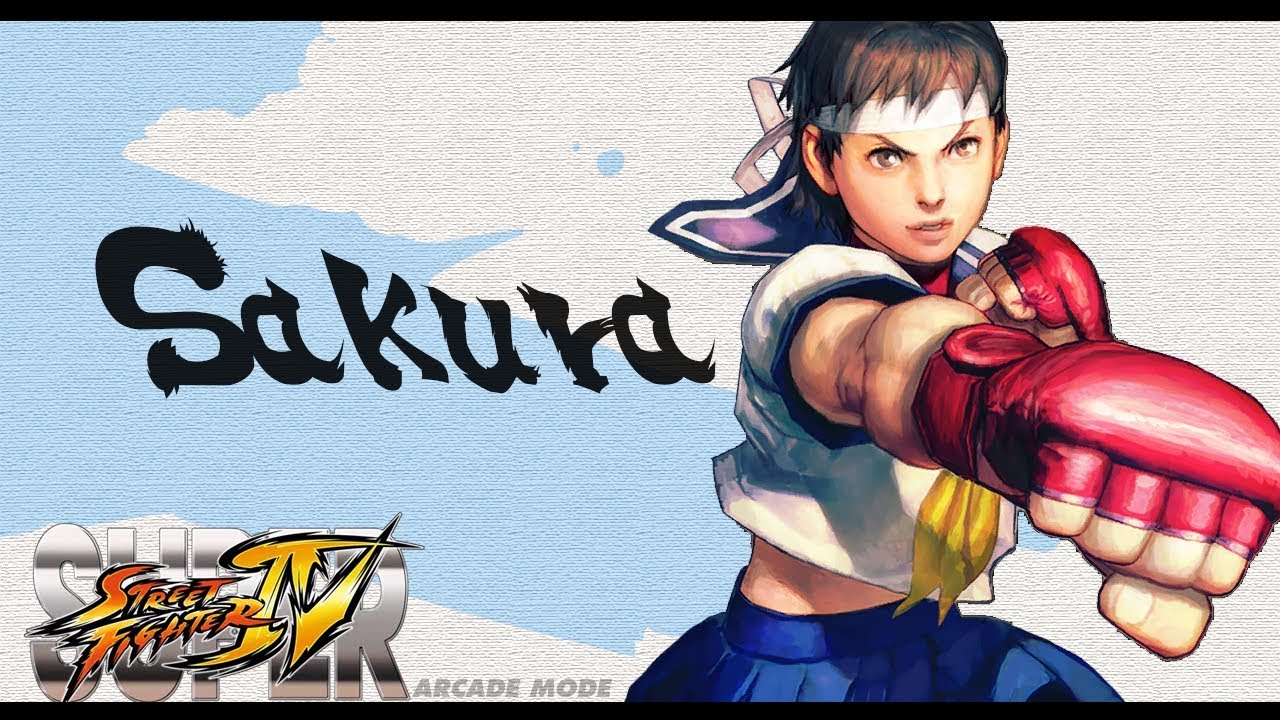 Super Street Fighter 4 Arcade Mode: Sakura - YouTube