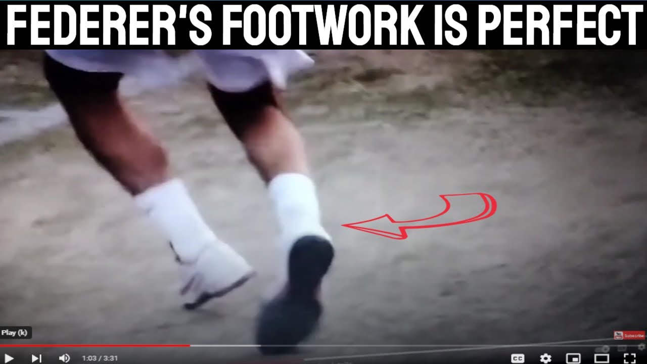 Analyzing Roger Federer's footwork - YouTube