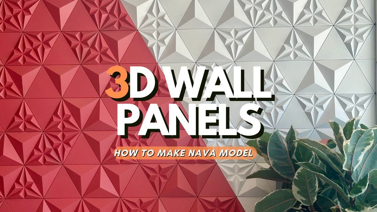 HOW TO APPLY 3D WALL NAVA MODEL (ENGLİSH VOİCEOVER) | 3D WALL ...