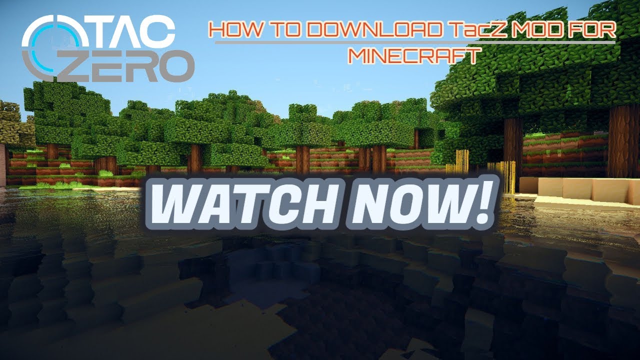 HOW TO DOWNLOAD MINECRAFT TacZ Gun MOD | GAMES AND VELOGS - YouTube