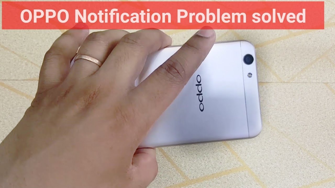 Oppo Notification Problem Solution - YouTube