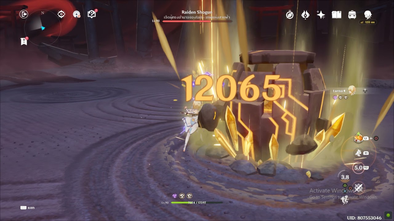 Genshin Impact mc 1v1 raiden - YouTube