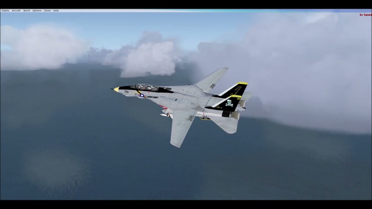 F-14 over Libya - YouTube