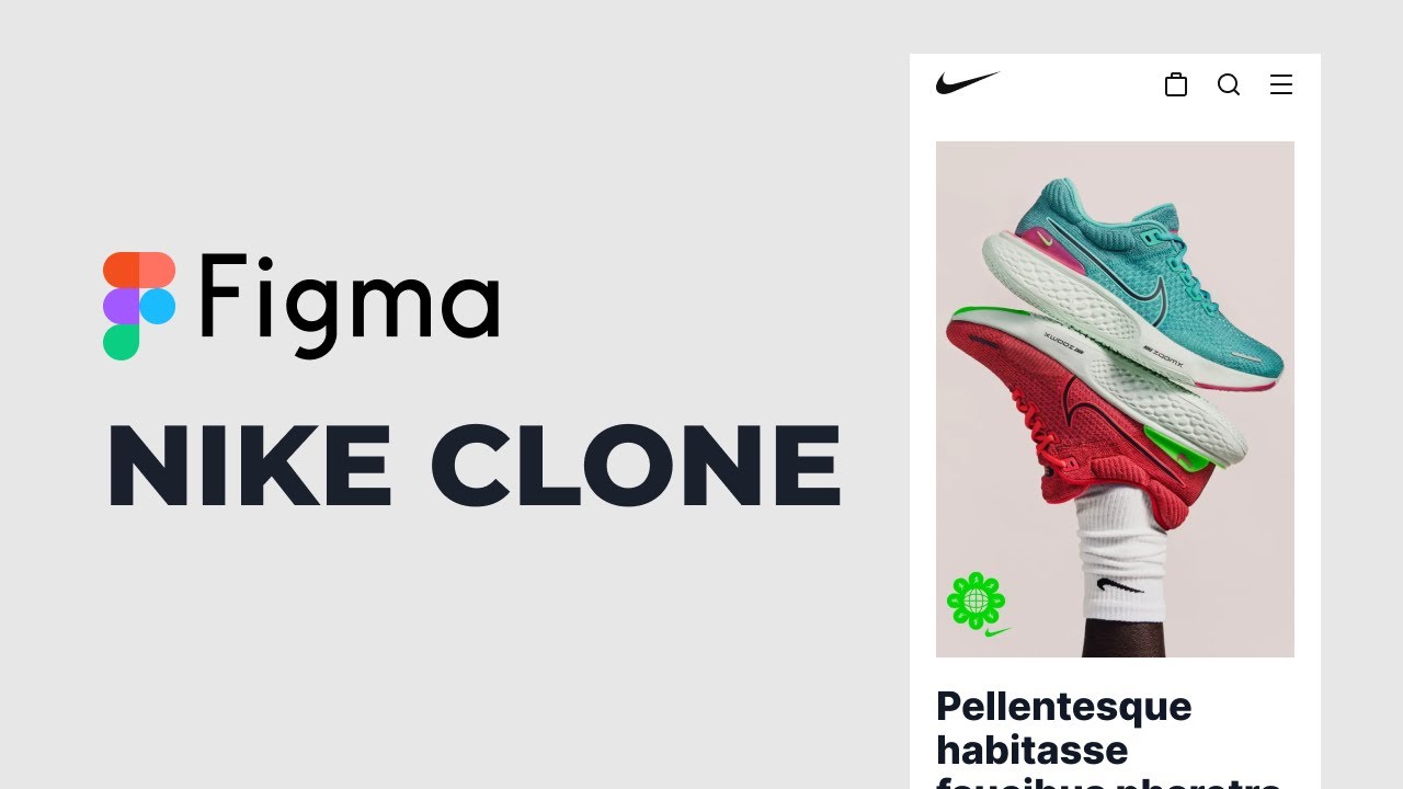 Figma tutorial : Learn auto layout and components by cloning Nike ...