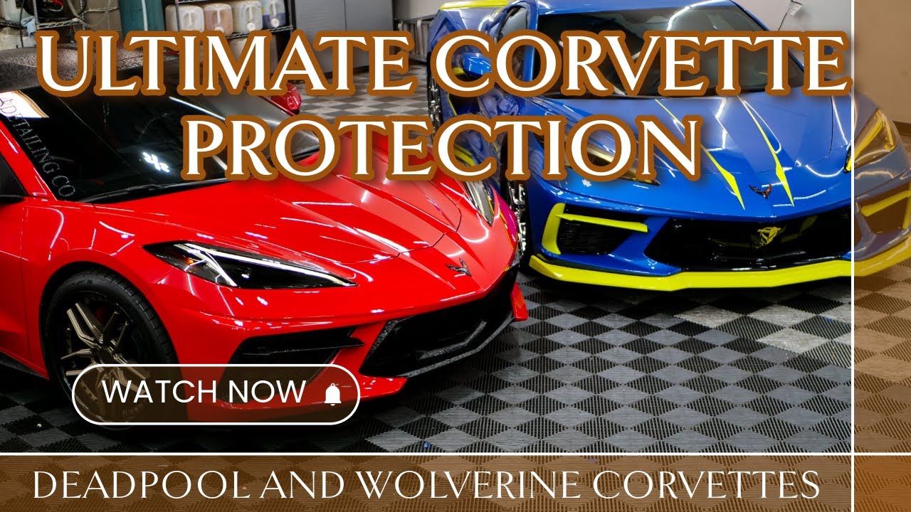 How to protect your new corvette c8 with PPF, Ceramic Coating, and ...