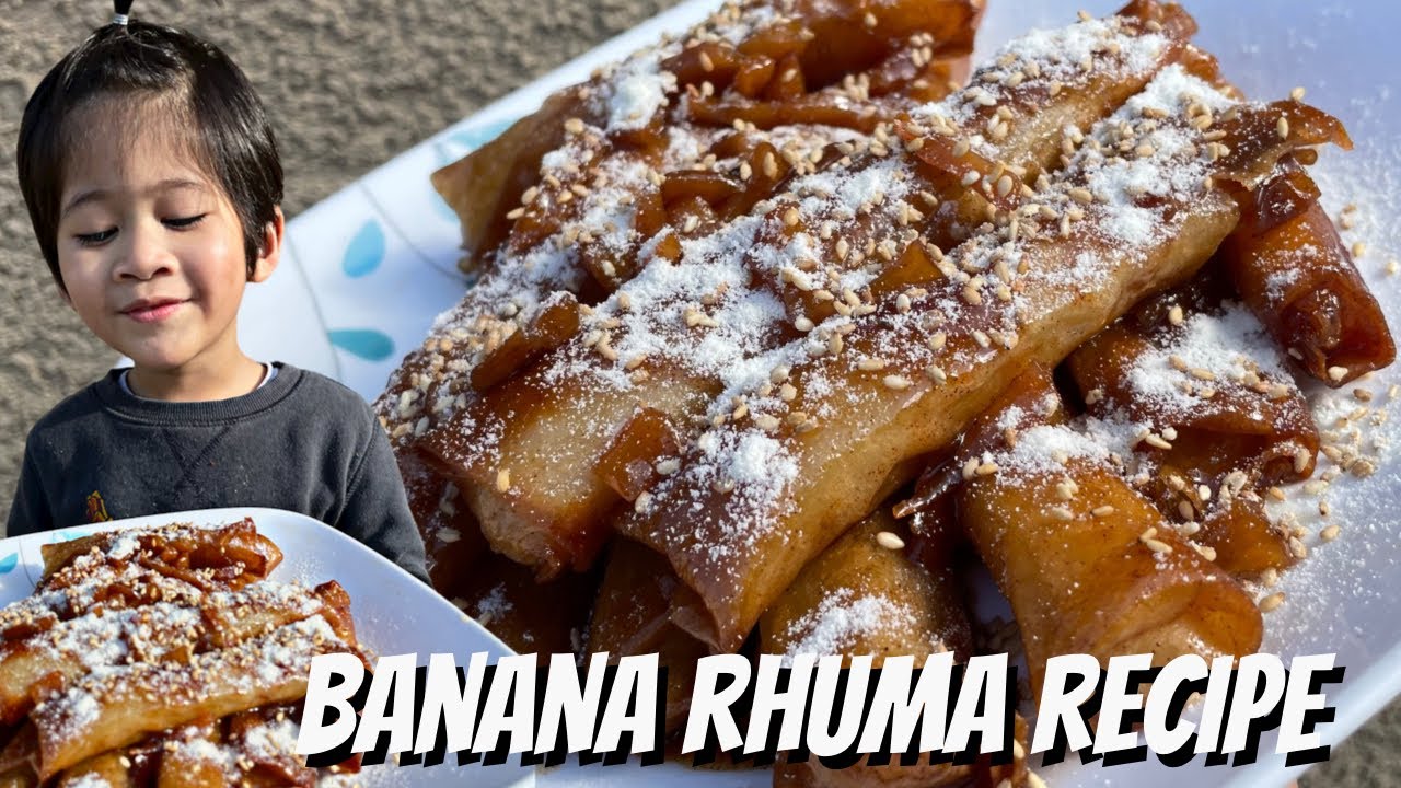 Special Turon recipe ala mang tootz banana rhuma - YouTube