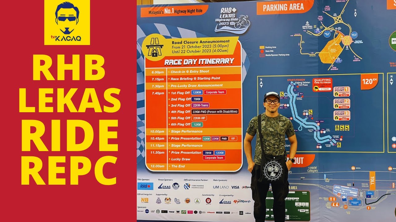 RHB LEKAS NIGHT RIDE RACE PACK COLLECTION 2023 | Road Bike Shimano ...