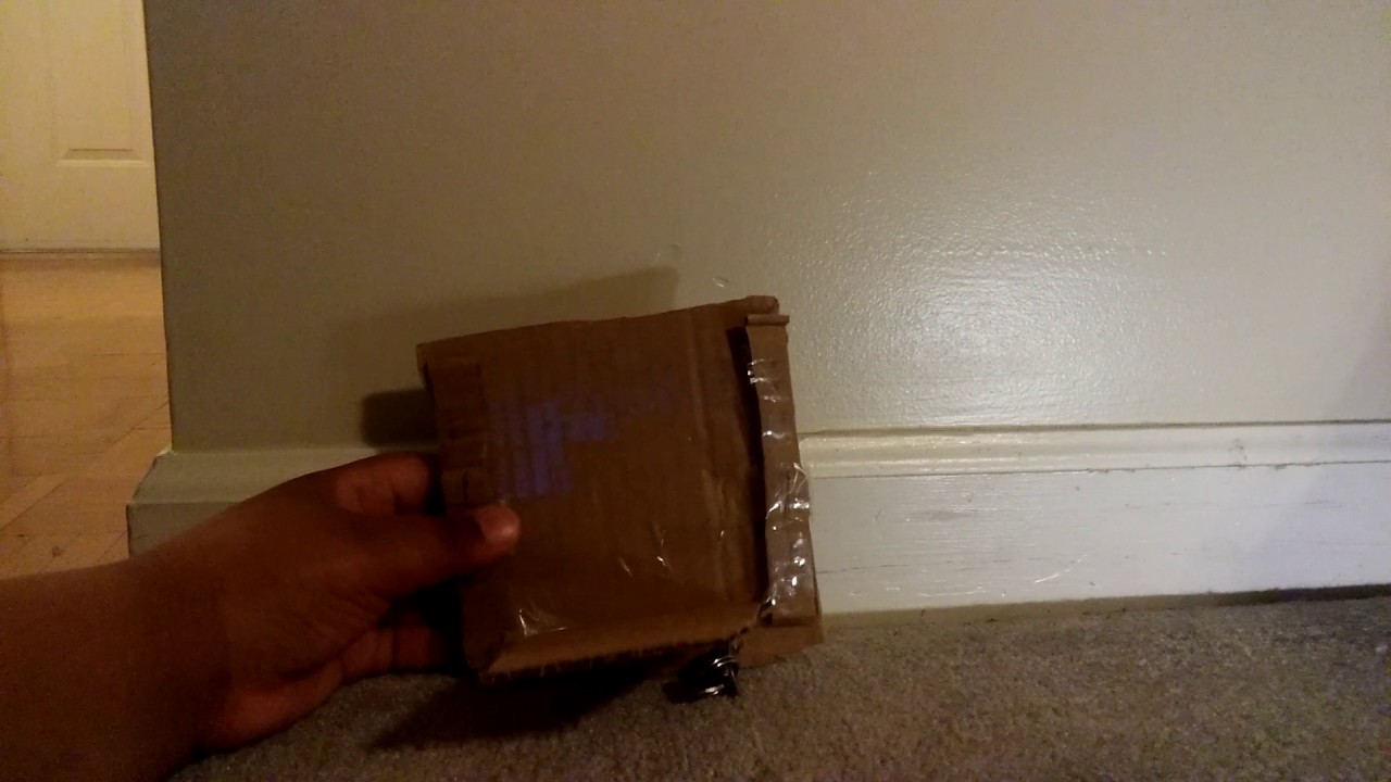 My Home-made Cardboard Pull Station - YouTube