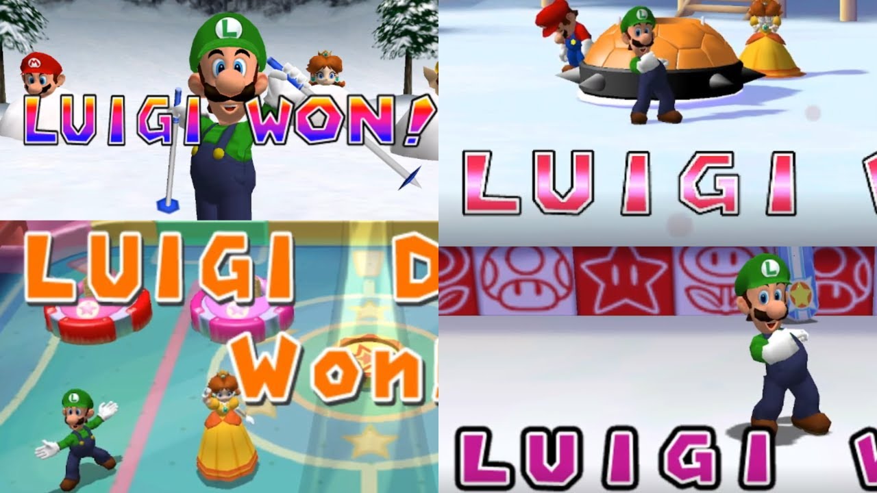 Playing Every Gamecube Winter Mario Party Mini-Game Until I Win - YouTube