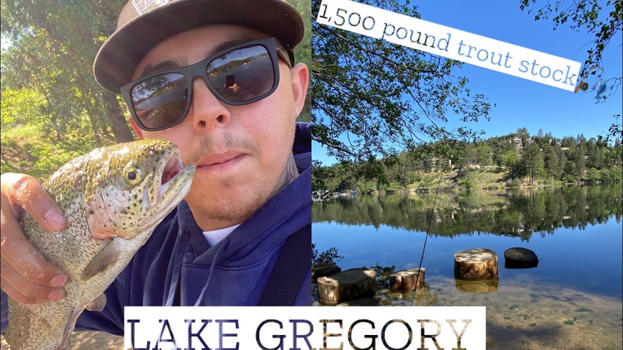 LAKE GREGORY RAINBOW TROUT FISHING 🎣 - YouTube