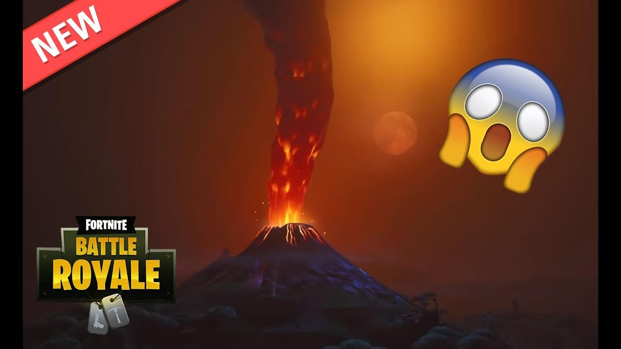 FORTNITE VOLCANO EVENT OMG..!!! - YouTube