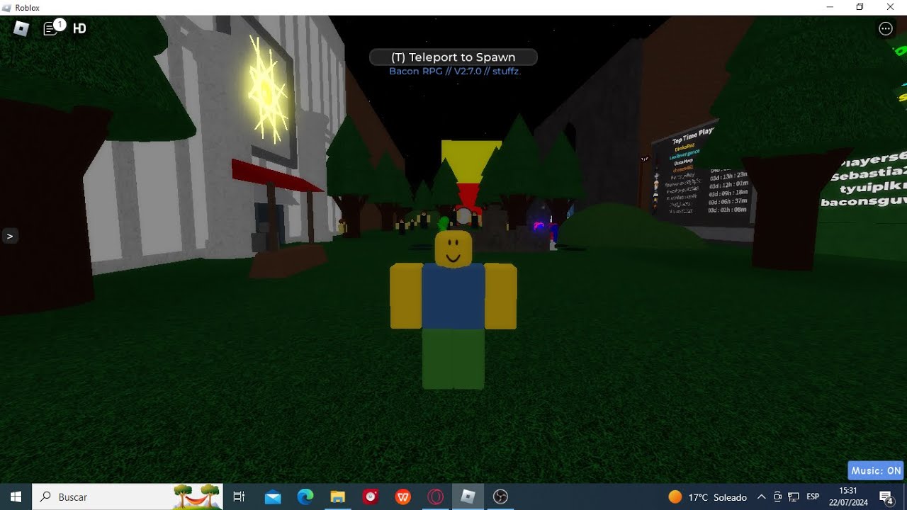 Bacon rpg part 1 - YouTube