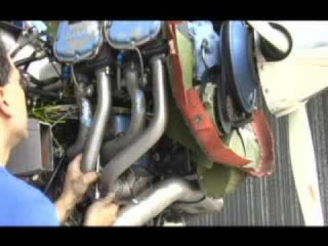 Installing Power Flow Tuned Exhaust to Cardinal RG - YouTube