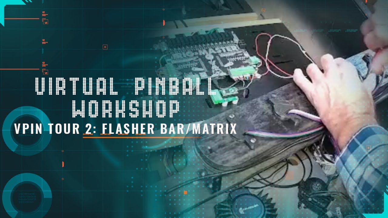 Smaug's Vpin WIP Tour Part 2: Flasher Bar/Matrix - YouTube