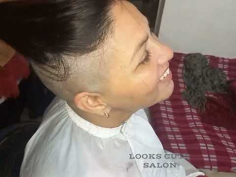 Long Hair to 360 Undercut headshave || #viralvideo #undercut #360 #headshave #trending #bald #girls 