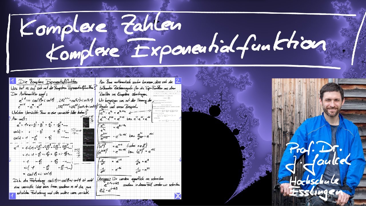 Komplexe Zahlen - Teil 2 - Die komplexe Exponentialfunktion - YouTube