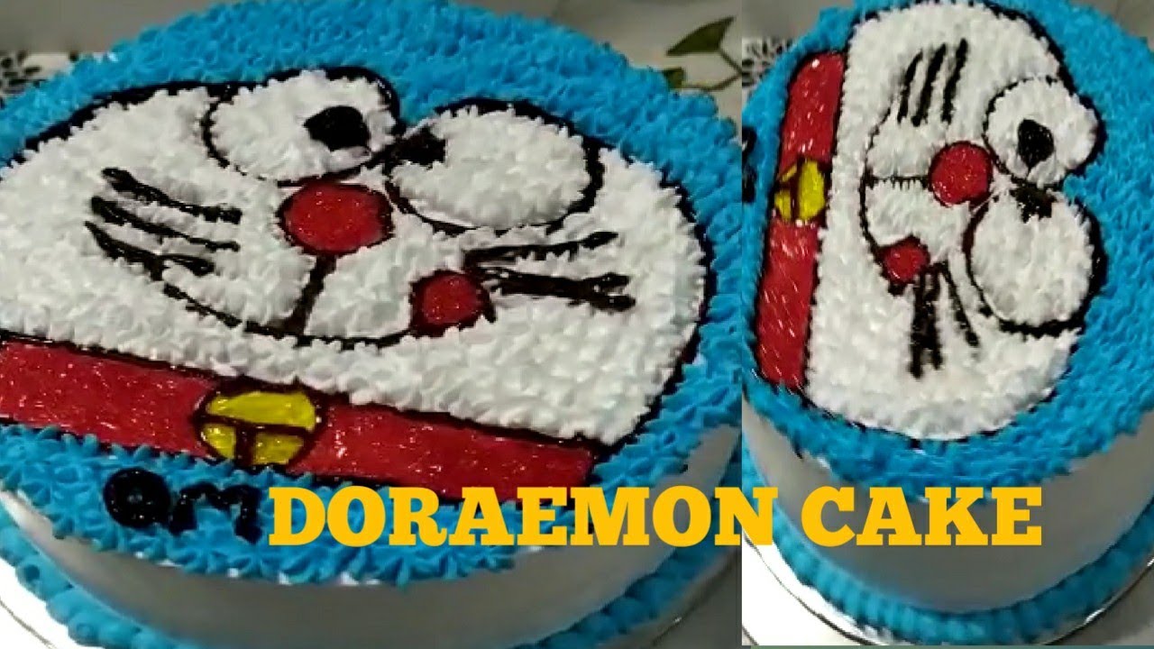 How to make Doremon cake||how to make Doraemon cake|| - YouTube