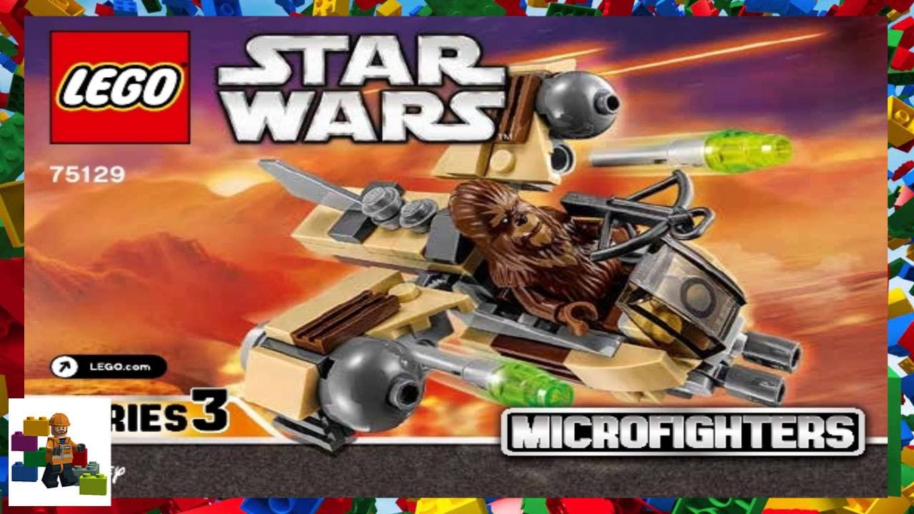 LEGO instructions - Star Wars - 75129 - Wookiee Gunship - YouTube
