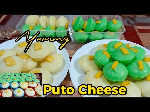 Puto Cheese Recipe l How to make Yummy Puto Cheese l Pinoy Food - YouTube