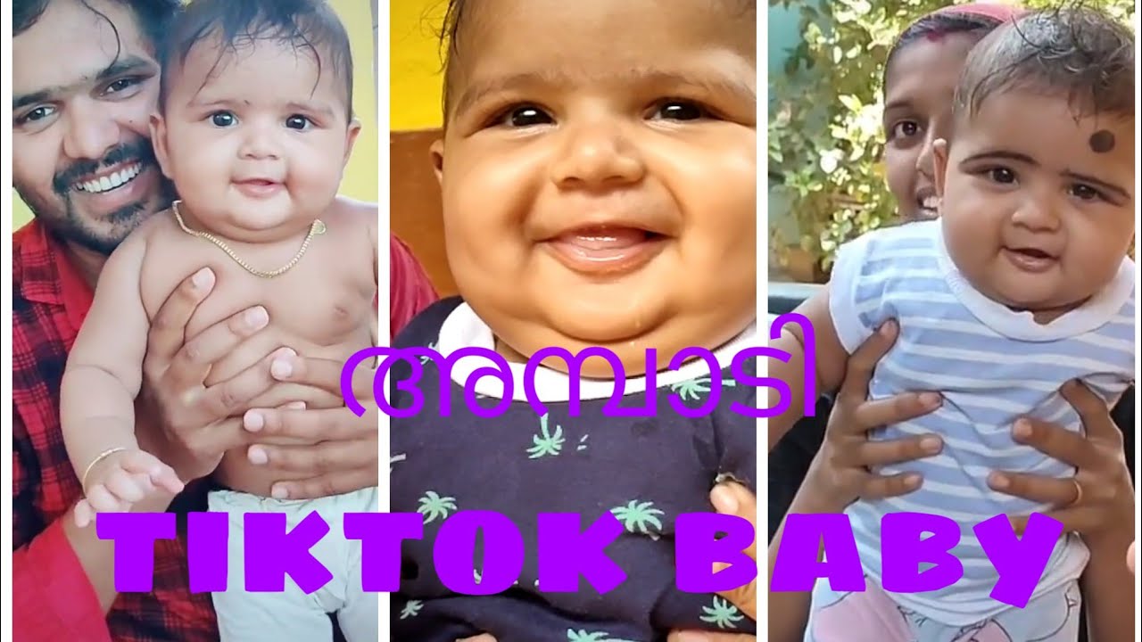 AMBADY- SON OF MALAYALAM TIKOK COUPLES👶 - YouTube