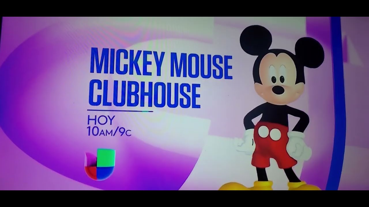 Mickey Mouse Clubhouse Univision Trailer Promo Disney Junior En ...