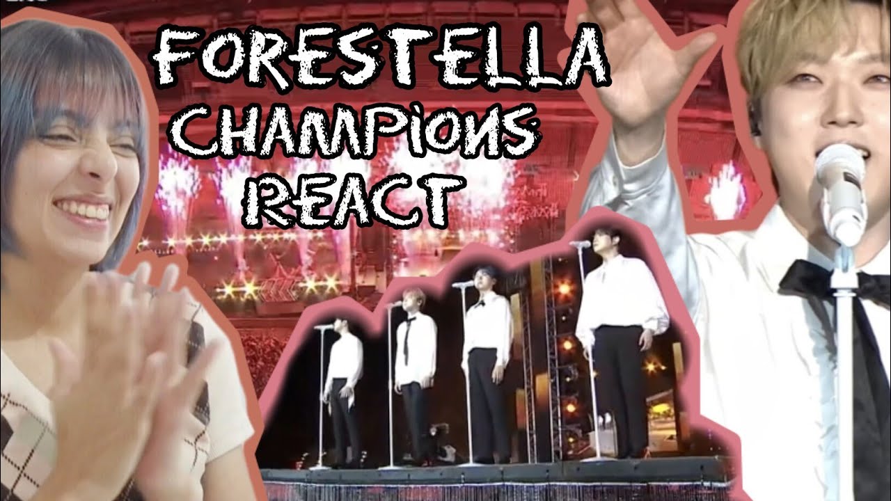 Forestella 'CHAMPIONS' REACT (eng subs) korean subs in progress - YouTube