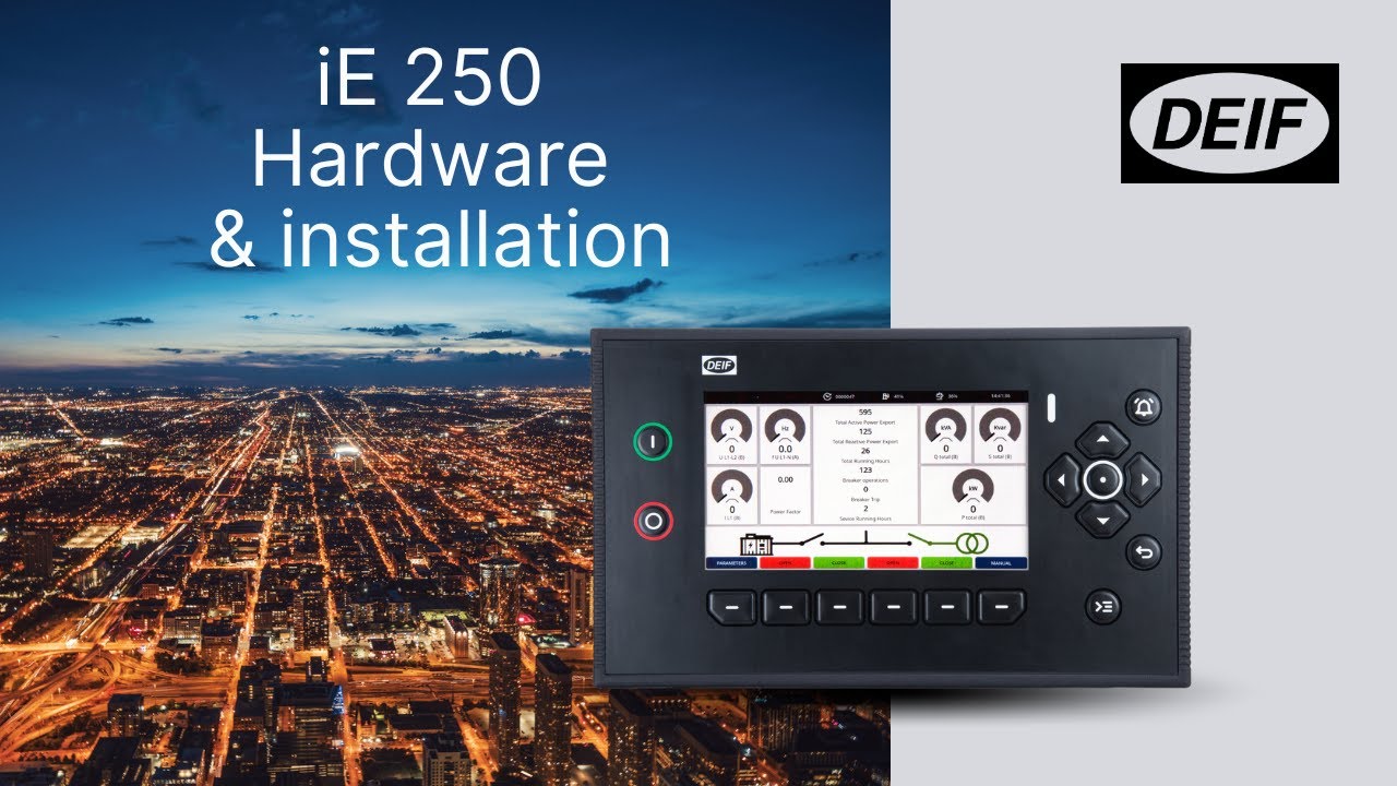 iE 250 - Hardware and installation - YouTube