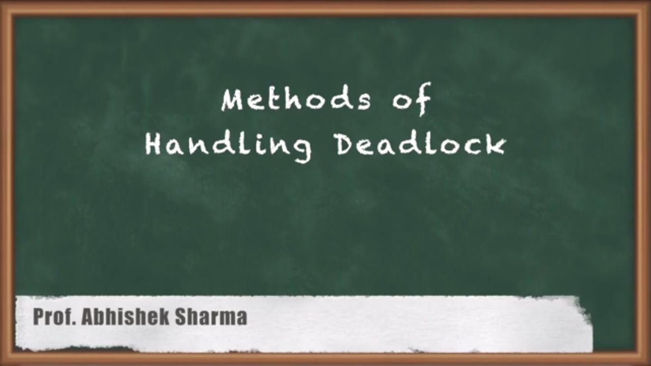Effective Strategies For Dealing With Deadlocks In GATE Operating ...