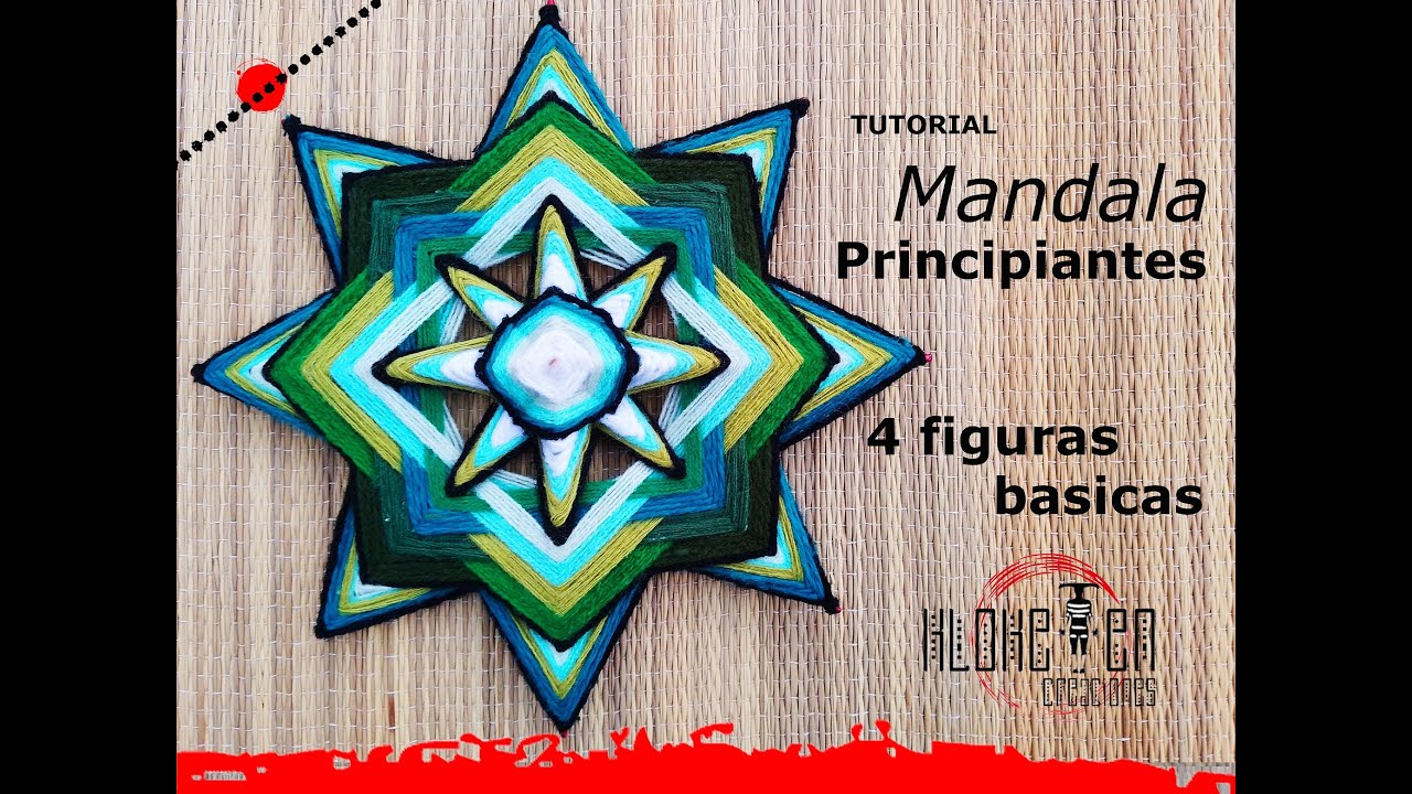 4 figuras básicas para hacer mandala de 8 puntas!!💥 PRINCIPIANTES - YouTube