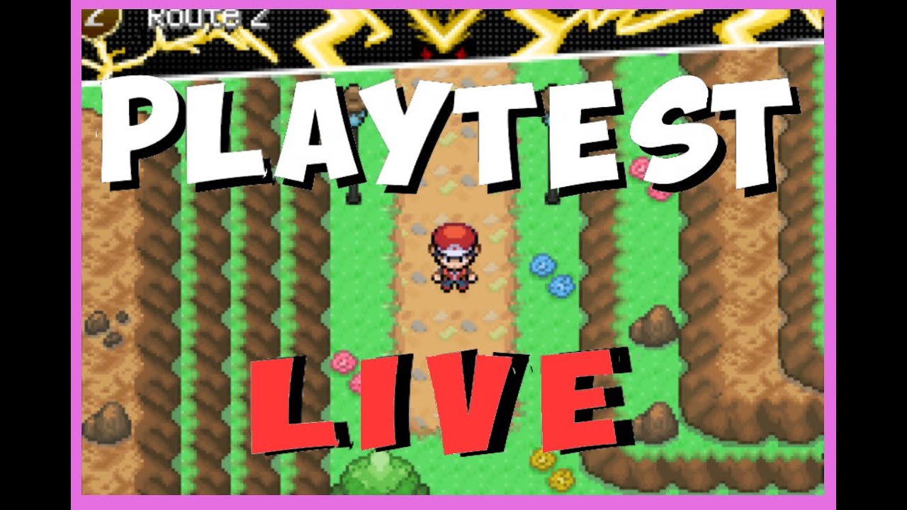 Pokemon V playtest!! - YouTube