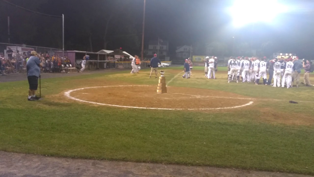 Valley Blue Sox Clinch 2017 NECBL CHAMPIONSHIP!!!! - YouTube