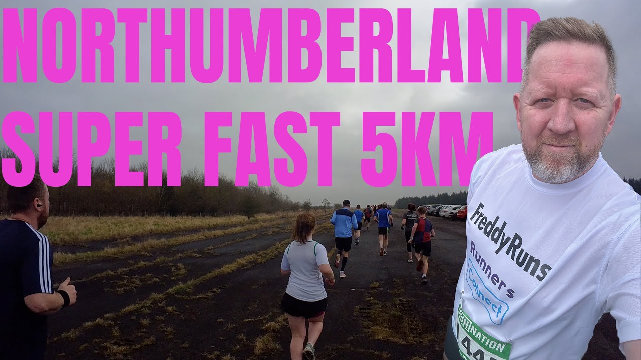 Sub 24:30 5K attempt | NORTHUMBERLAND SUPER FAST 5K | PB Attempt | Over ...