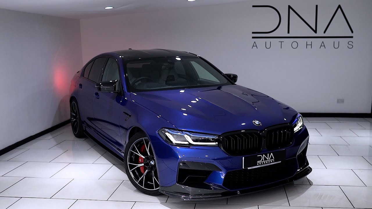 2022 BMW M5 Competition - Marina Bay Blue - YouTube