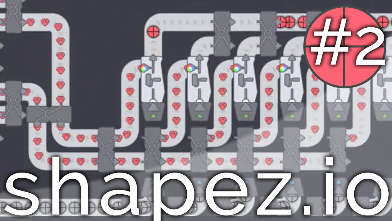 Coloration | Let's Play Shapez.io - Episode 2 - YouTube