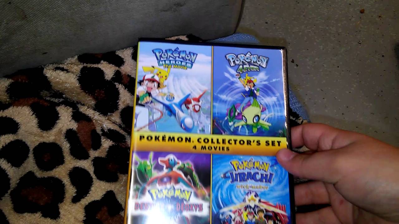 Pokemon© Collector's Set 4 Movies (DVD UNBOXING + REVIEW) - YouTube