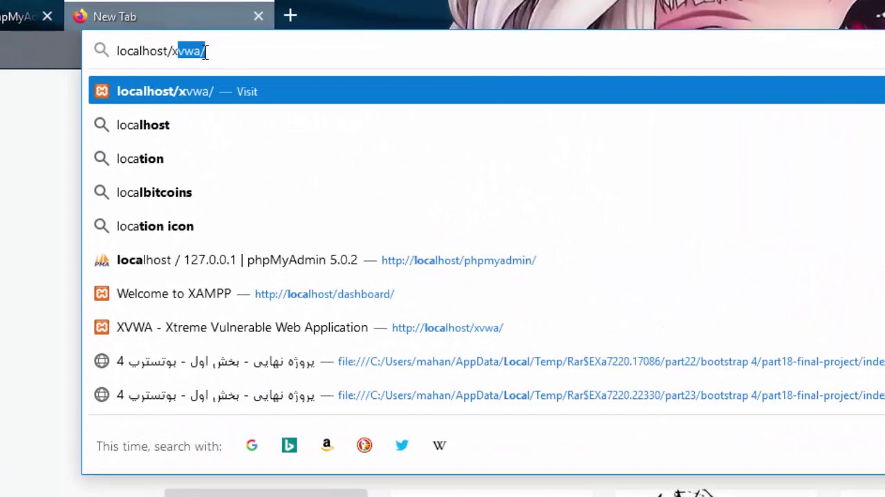 how to install xvwa in xampp | xampp در xvwa نحوه نصب - YouTube