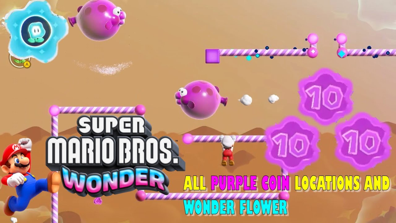 Sunbaked Desert Special Pole Block Allure (Super Mario Bros Wonder) All ...