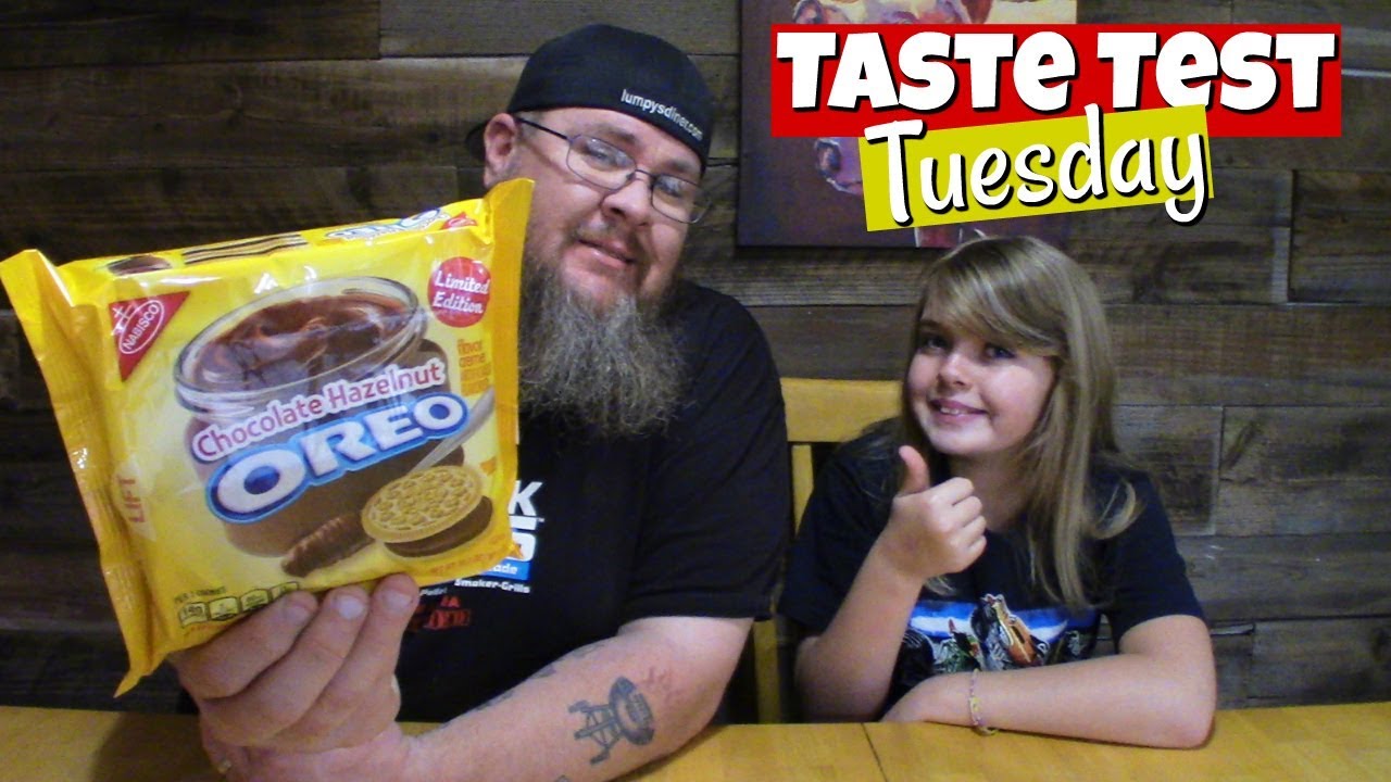 Taste Test Tuesday || Limited Edition Chocolate Hazelnut Oreos - YouTube