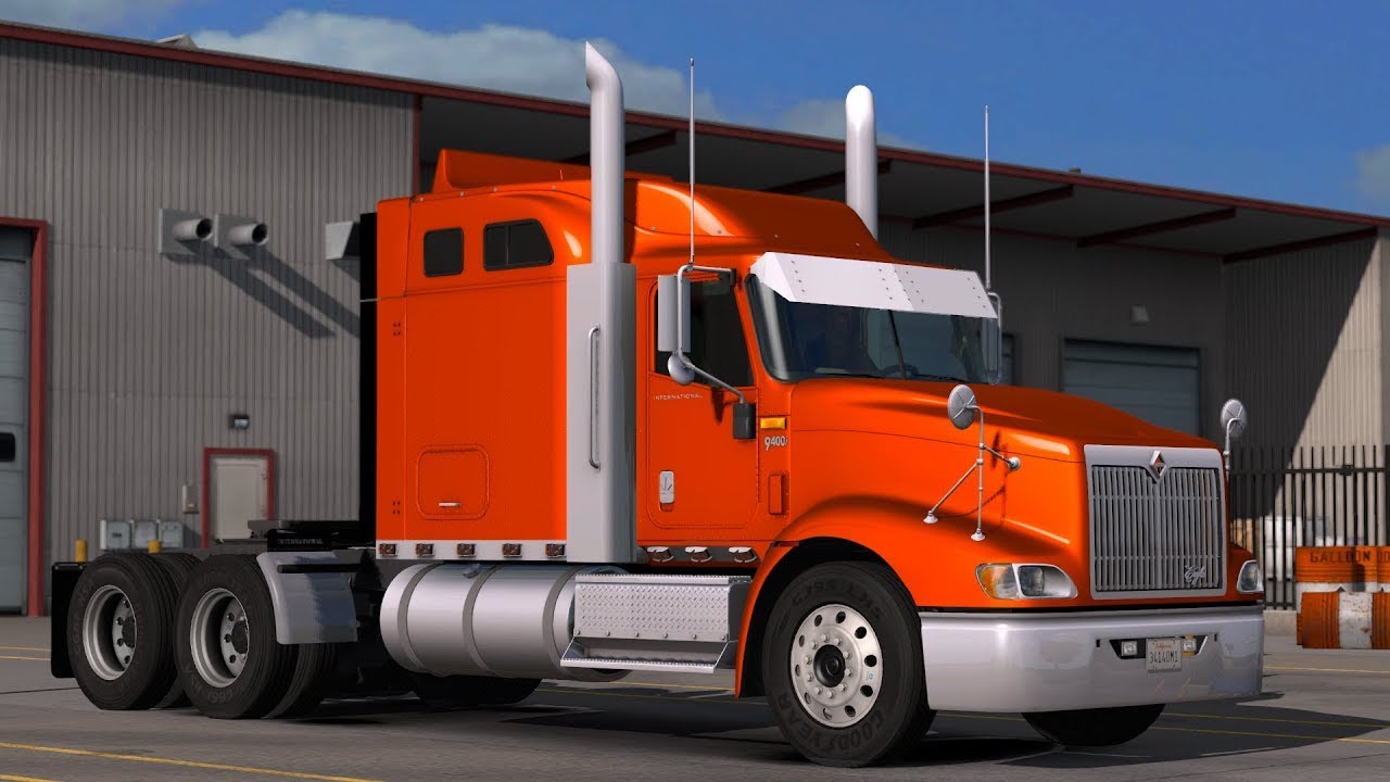 American Truck Simulator International 9400i - YouTube