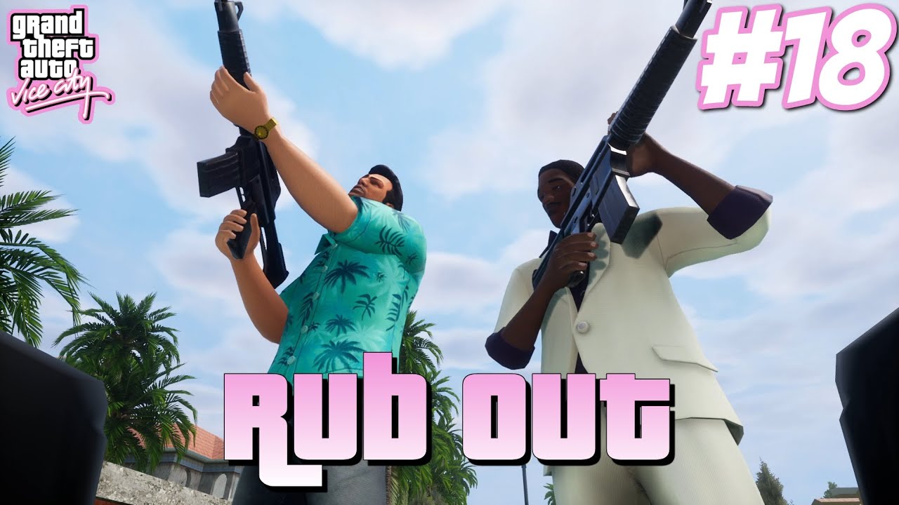 gta vice city remastered _ Rub Out mission #18 - YouTube