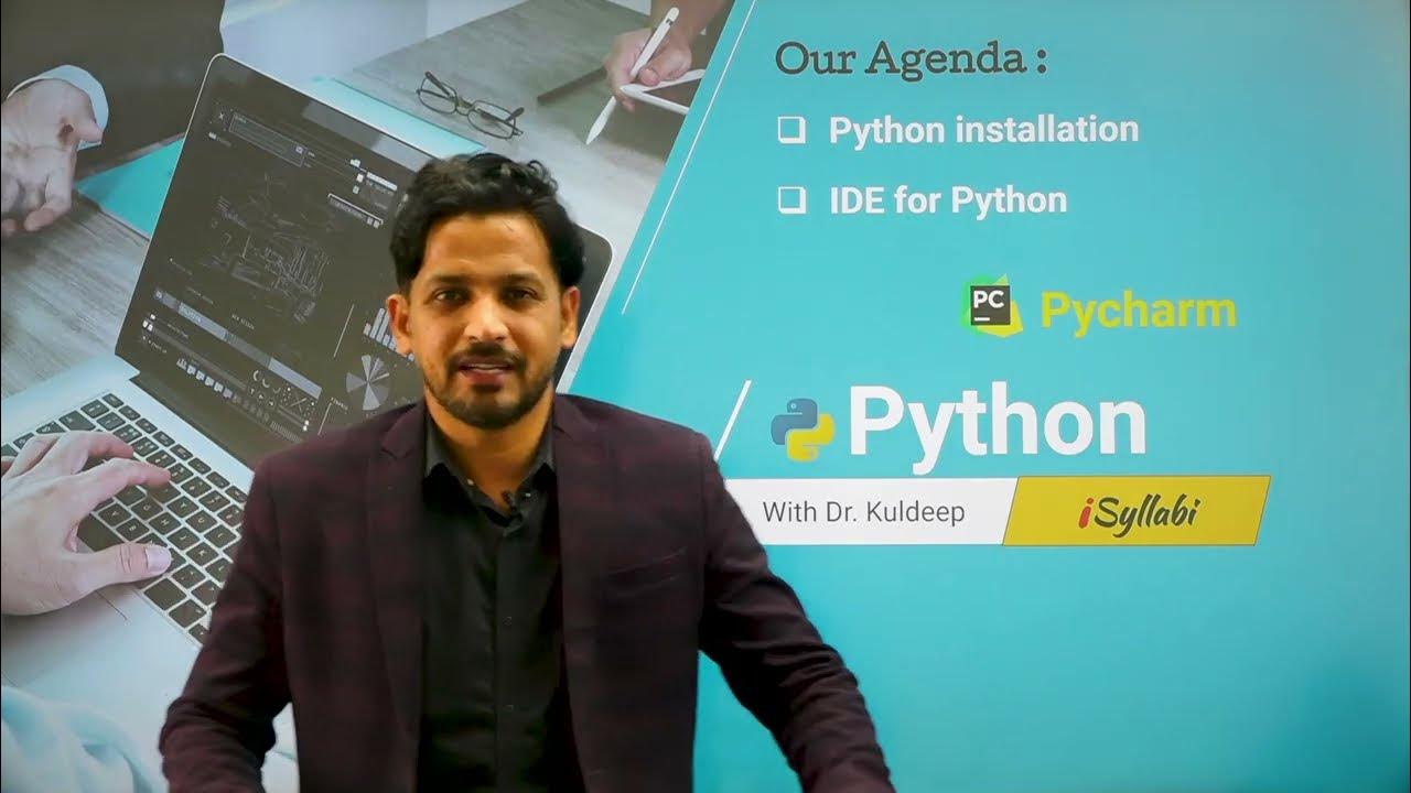 Python Tutorial Part-2|Python installation|Python with isyllabi by Dr Kuldeep Sir#isyllabi # ...