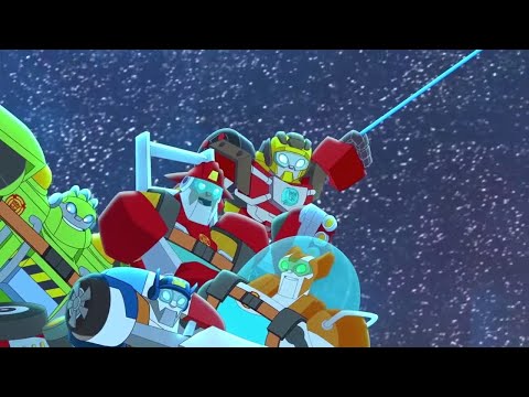 Autobots in Space Spaceship Trouble ⚡️ Rescue Bots Academy | Full Episodes | Transformers Junior