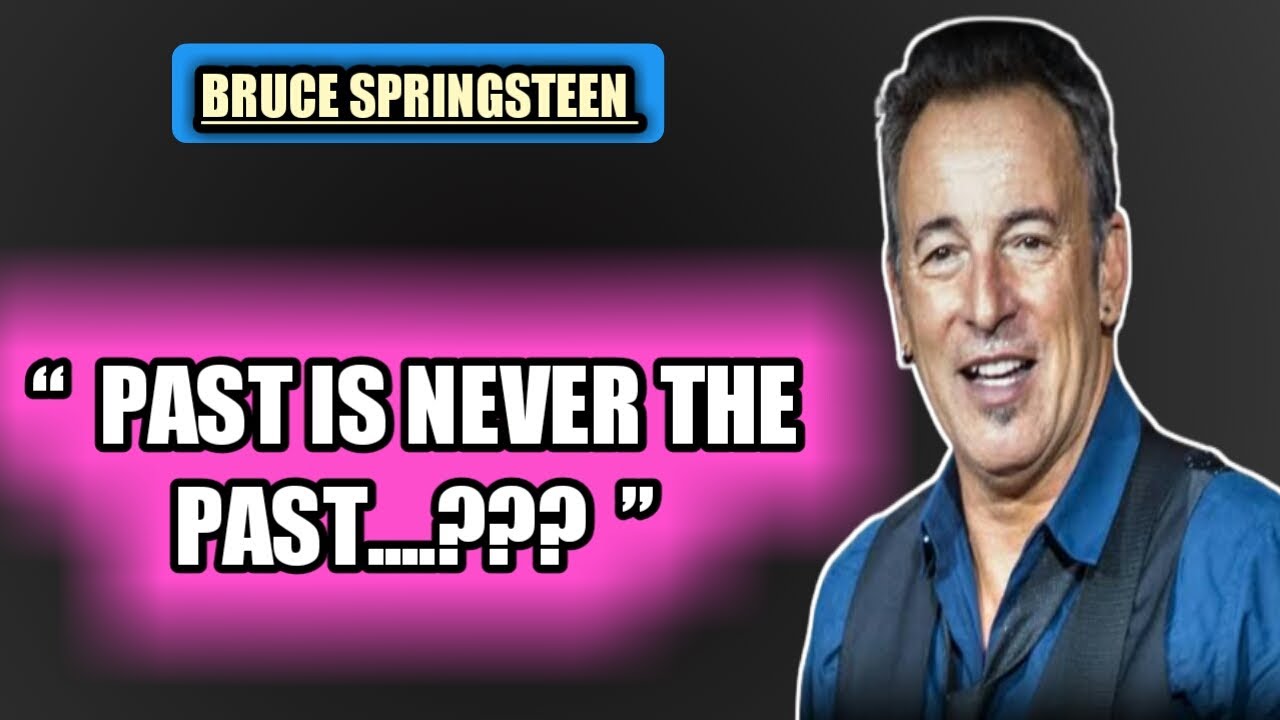 Uncover Bruce Springsteen's Most Iconic Quotes and Get Inspired! - YouTube