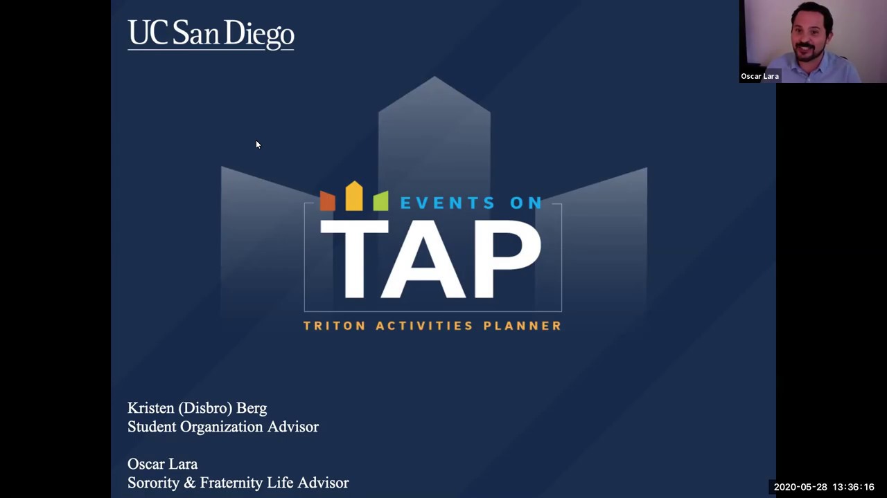 Planning a Successful Event on TAP - YouTube