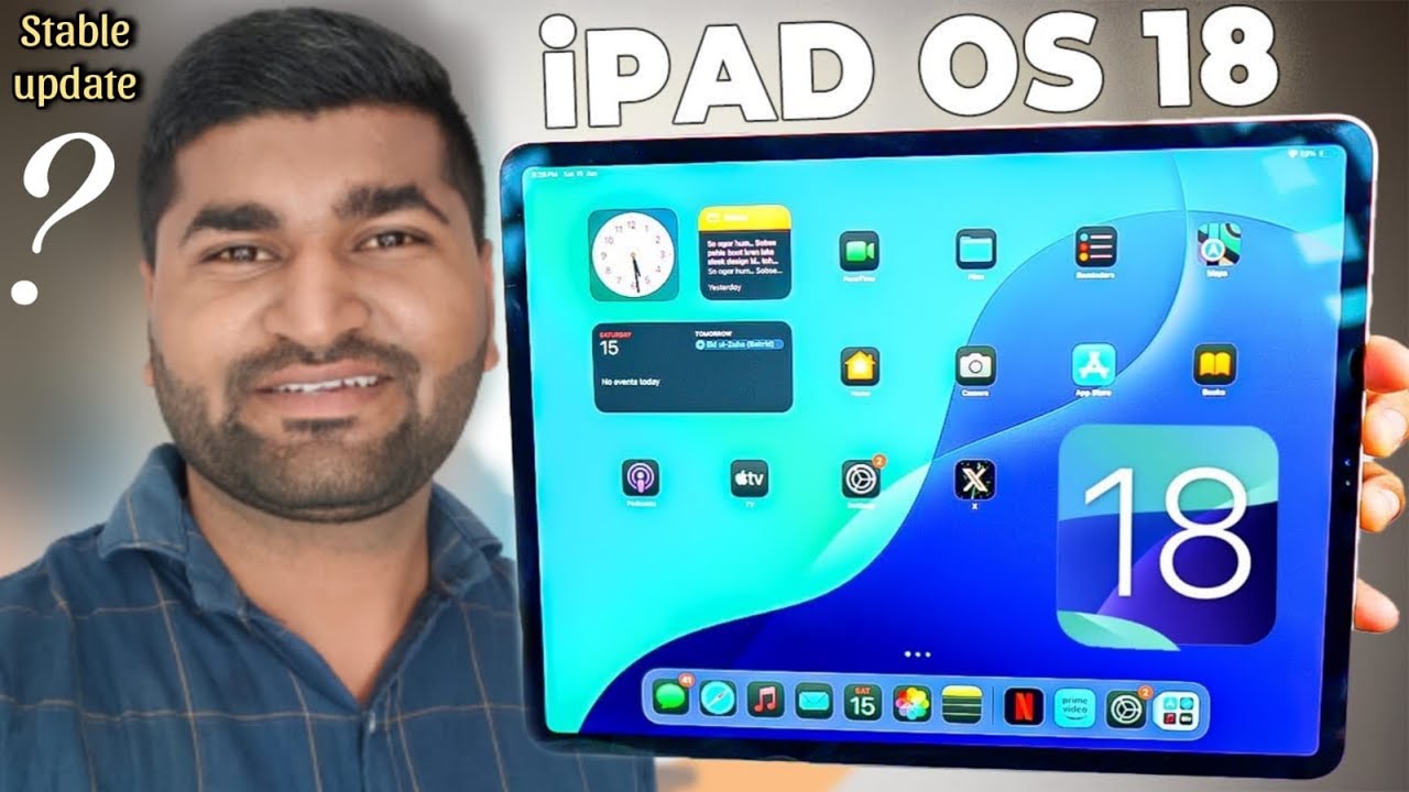 iPadOS 18 New Software Update | ipad os 18 | ipad 18 os | ios 18 ipad - YouTube
